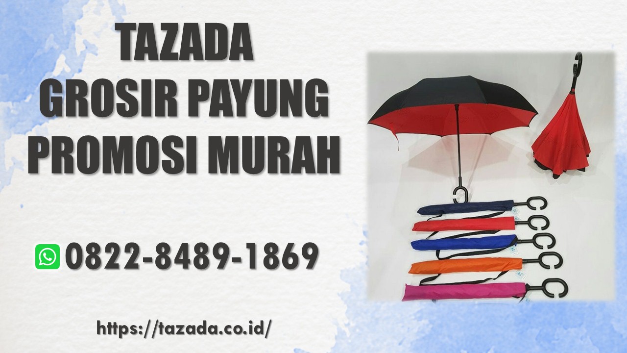 Grosir Payung Promosi Murah di Kota Denpasar - Tazada Merchandise